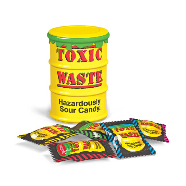 Toxic Waste Hazardously sour candy - Sweet Heart Sweet Shop - Co. Cork