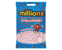 Millions strawberry flavor - Sweet Heart Sweet Shop - Co. Cork